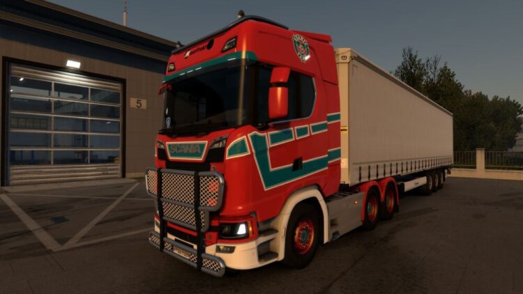 Scania Next Gen Maserfrakt | ETS 2 mods