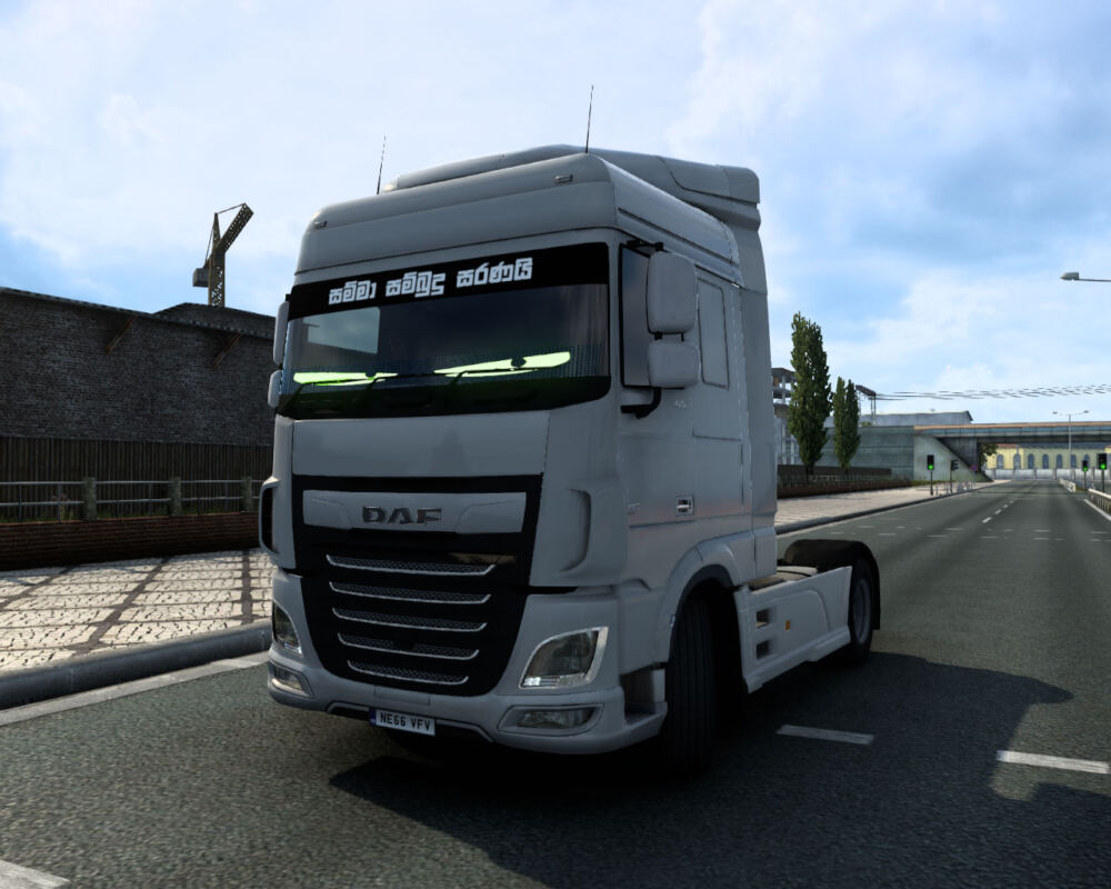 Windscreen Sticker | ETS 2 mods