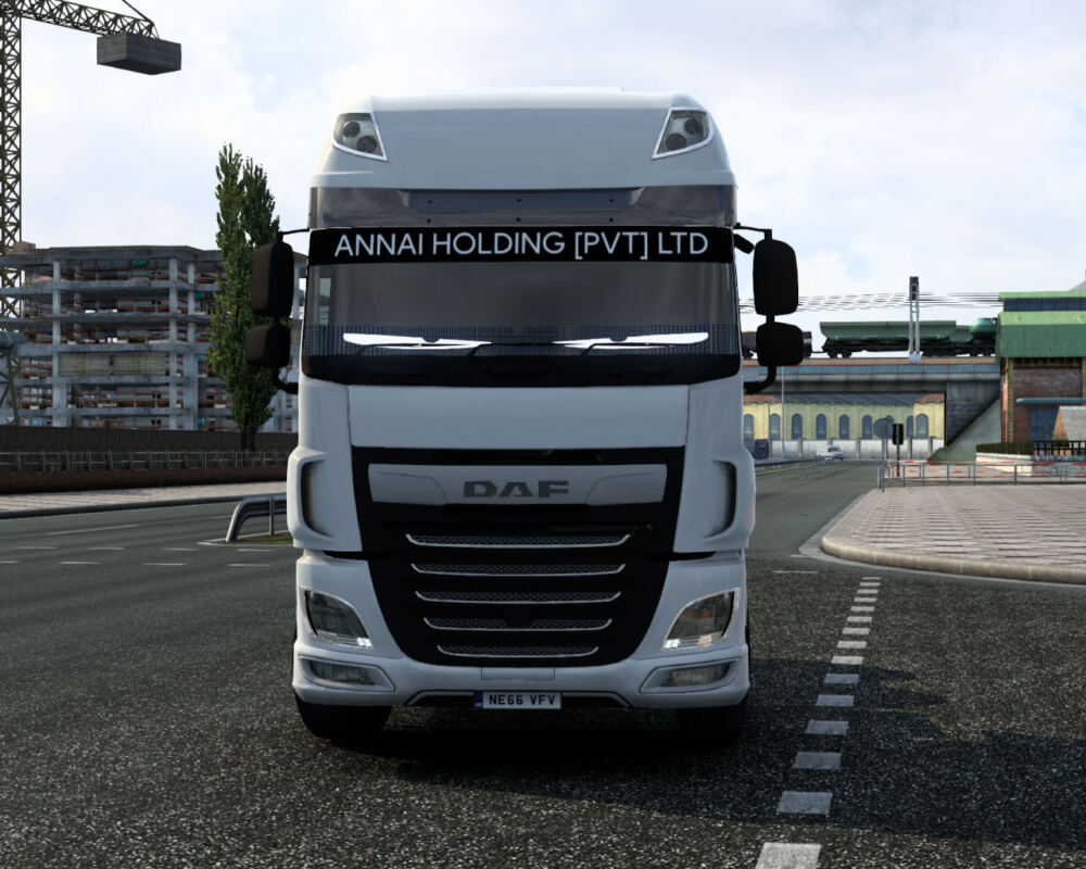 Windscreen Sticker | ETS 2 mods