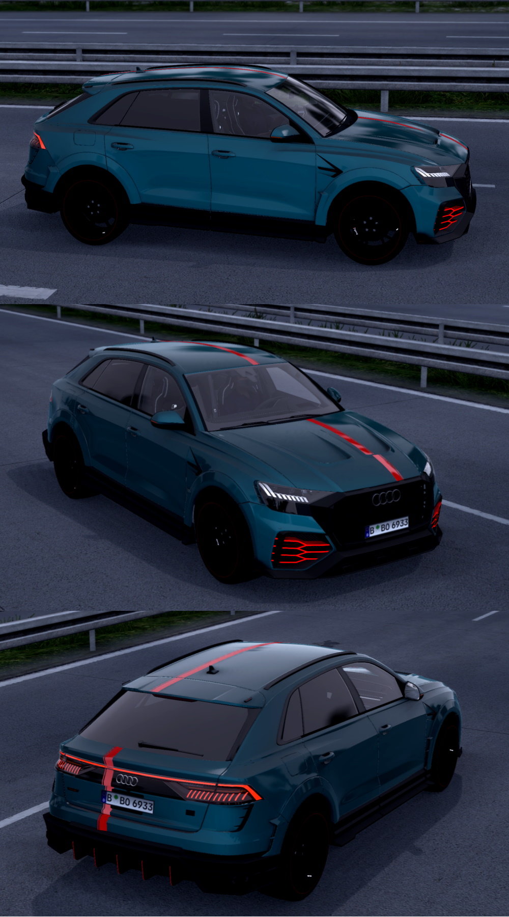 2024 Audi RSQ8 Mansory 1.1 1.51 | ETS 2 mods