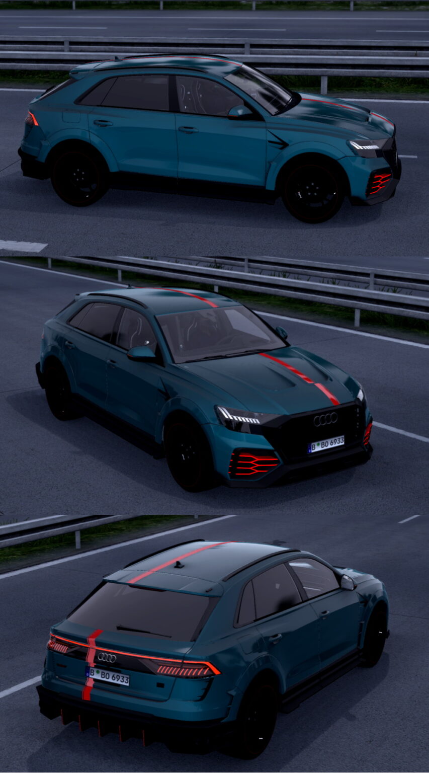 2024 Audi RSQ8 Mansory 1.2 1.52 | ETS 2 mods