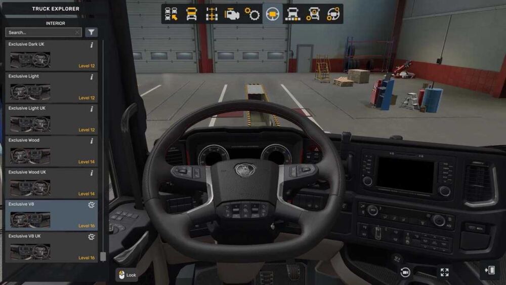 Animated Steering Wheel v1.52 | ETS2 mods