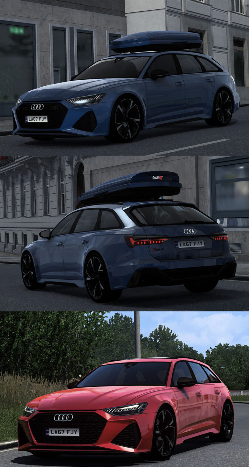 Audi RS6 Avant C8 2020 V1.5 1.52 | ETS 2 mods