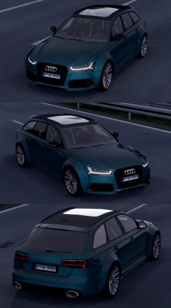 Audi Rs6 C7 Avant 2016 1 6 1 51x Ets2 Mods