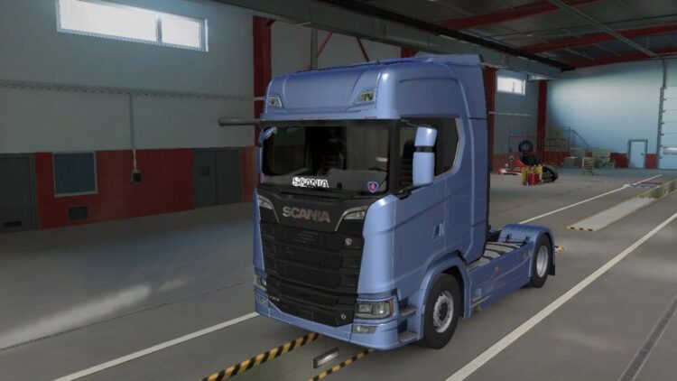 ETS2 Scania Windscreen Decal For All Scania Trucks | ETS 2 mods