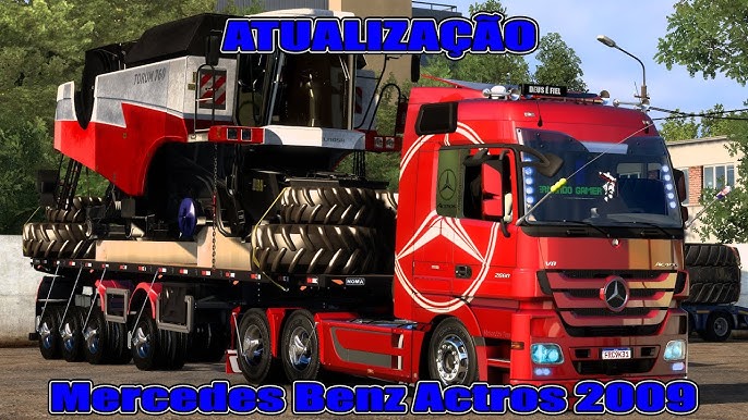 Mercedes Benz Actros 2009 v1.51 | ETS 2 mods