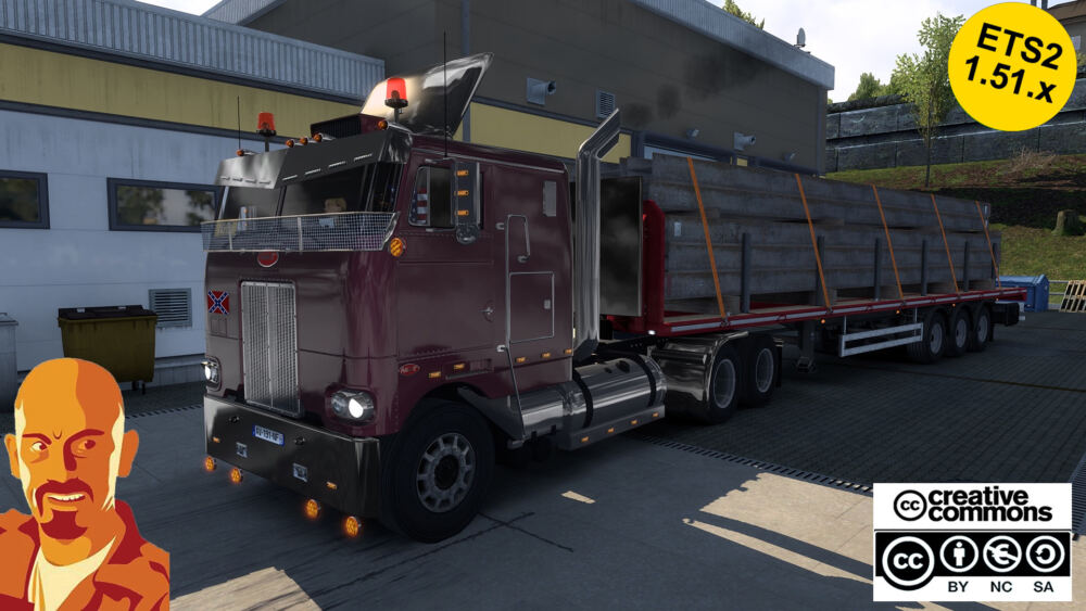 Exhaust smoke | ETS2 mods