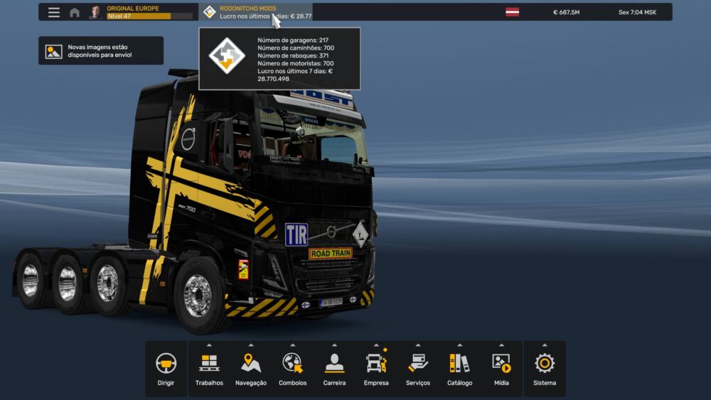 PROFILE ETS2 1.51.1.15S BY RODONITCHO MODS 1.0 02 10 2024 | ETS 2 mods
