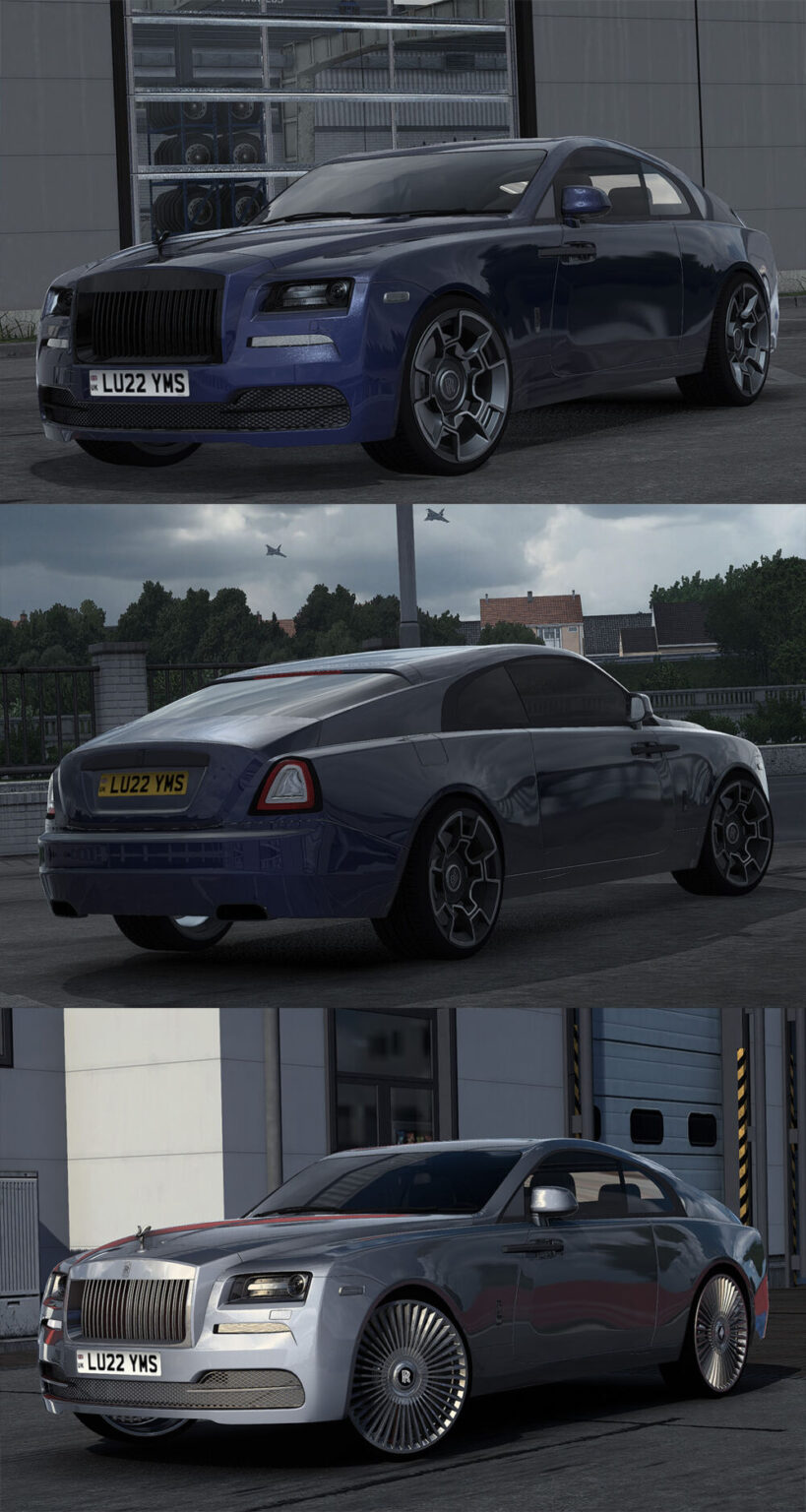 Rolls-Royce Wraith 2016 V1.6 1.52 | ETS 2 mods
