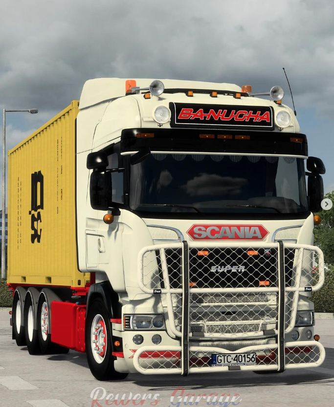 Scania Banucha Tandem Skin | ETS 2 mods