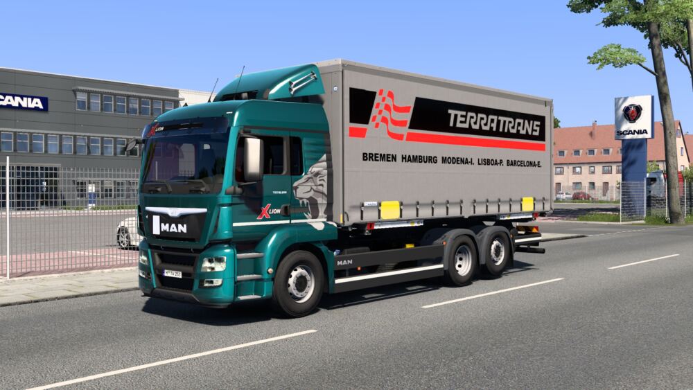 Swap Body Addon MAN TGS E6 By Madster | ETS 2 mods