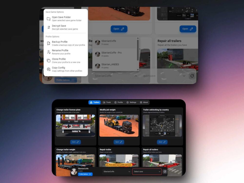 Truck Tools v0.4.9 | ETS 2 mods