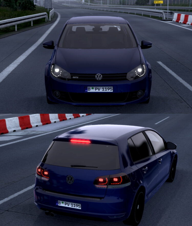 Volkswagen Golf Mk6 GTI FIxed | ETS 2 mods