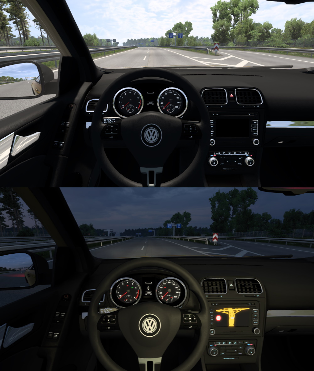 Volkswagen Golf Mk6 GTI FIxed | ETS 2 mods