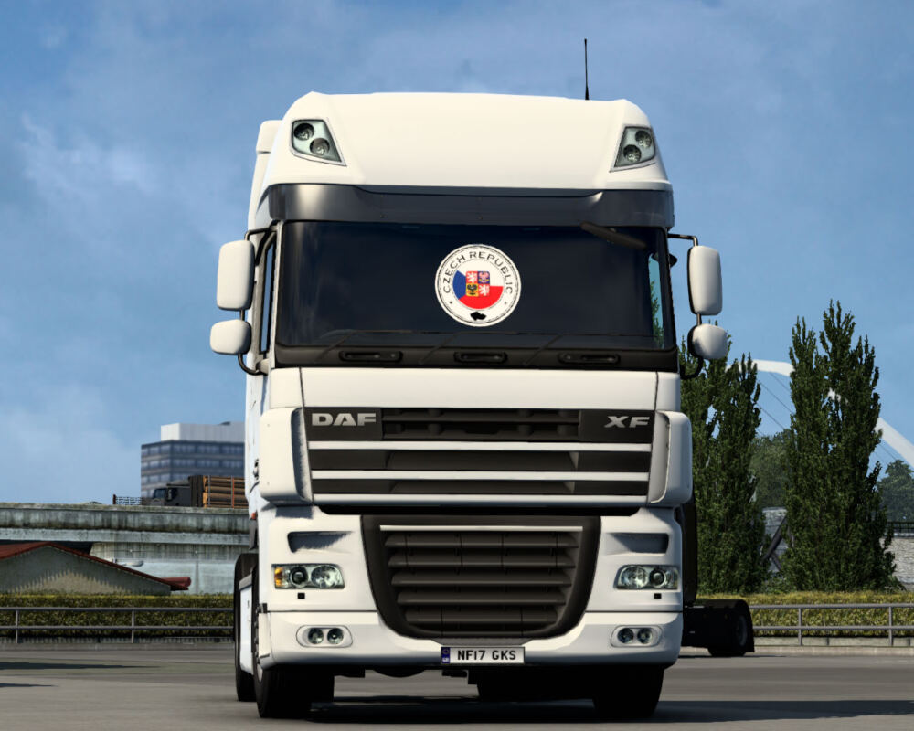 Windscreen Sticker | ETS 2 mods