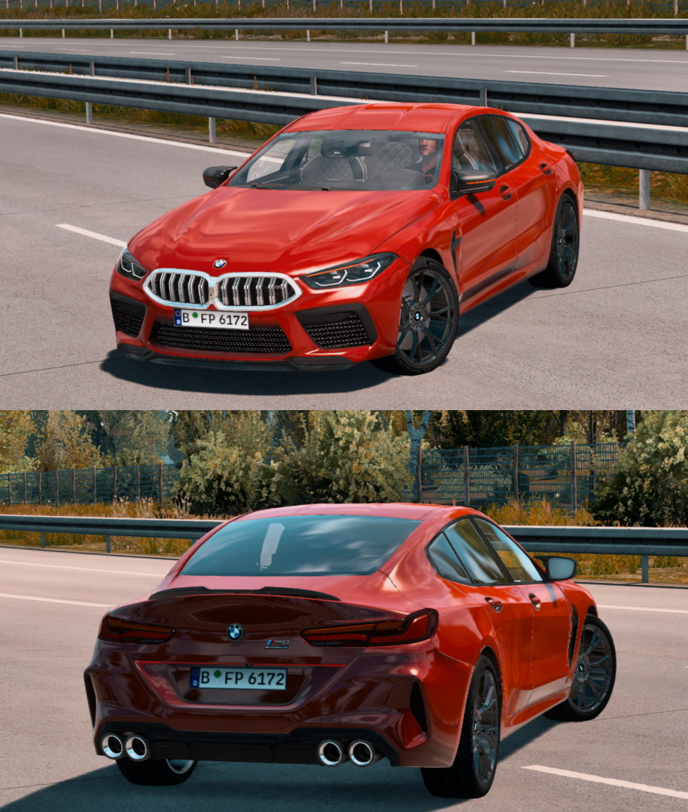 bmw m8 | ETS2 mods