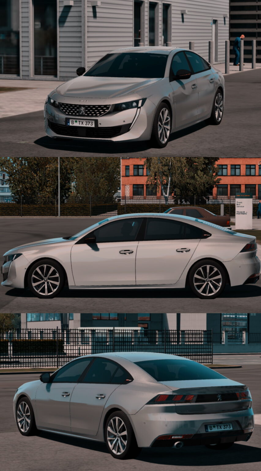 2022 Peugeot 508 GT 1.3 1.52-1.53 | ETS 2 mods