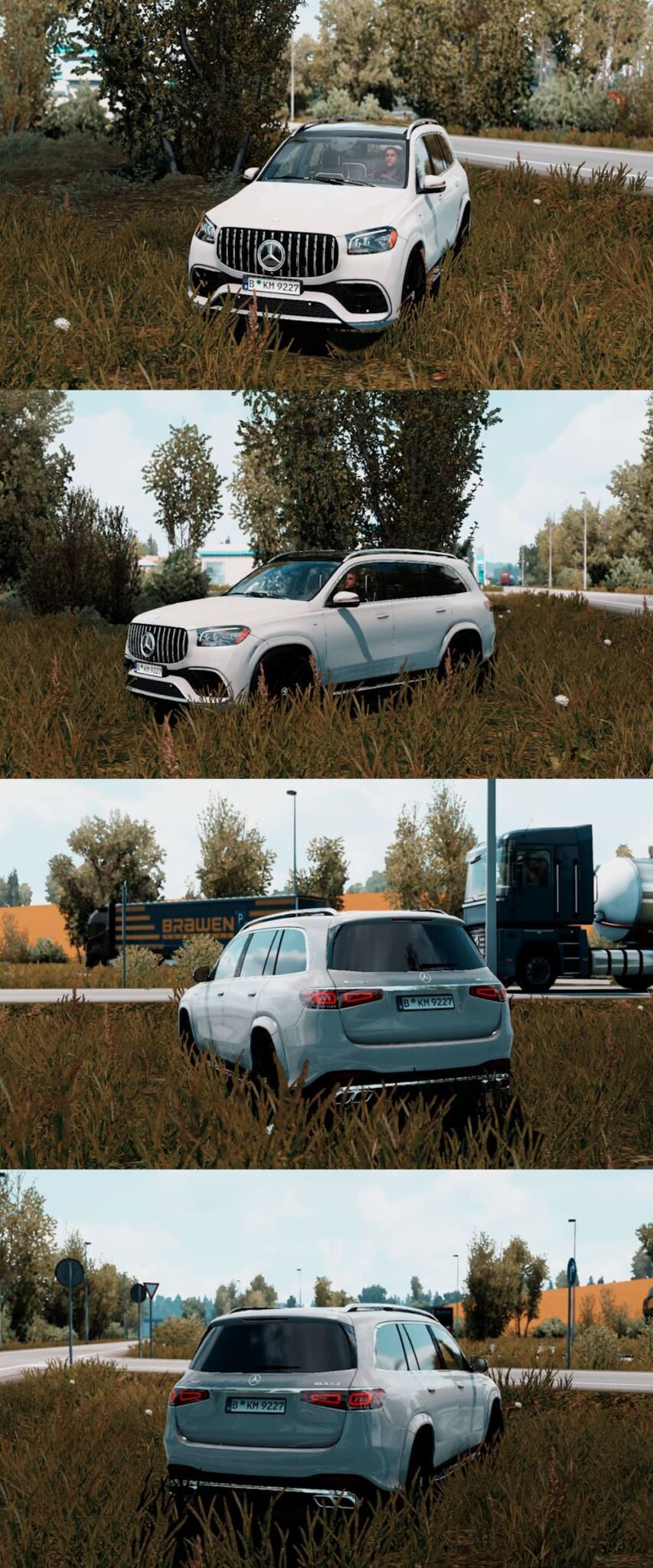 2023 Mercedes-Benz GLS 63 1.0 1.53x | ETS2 mods