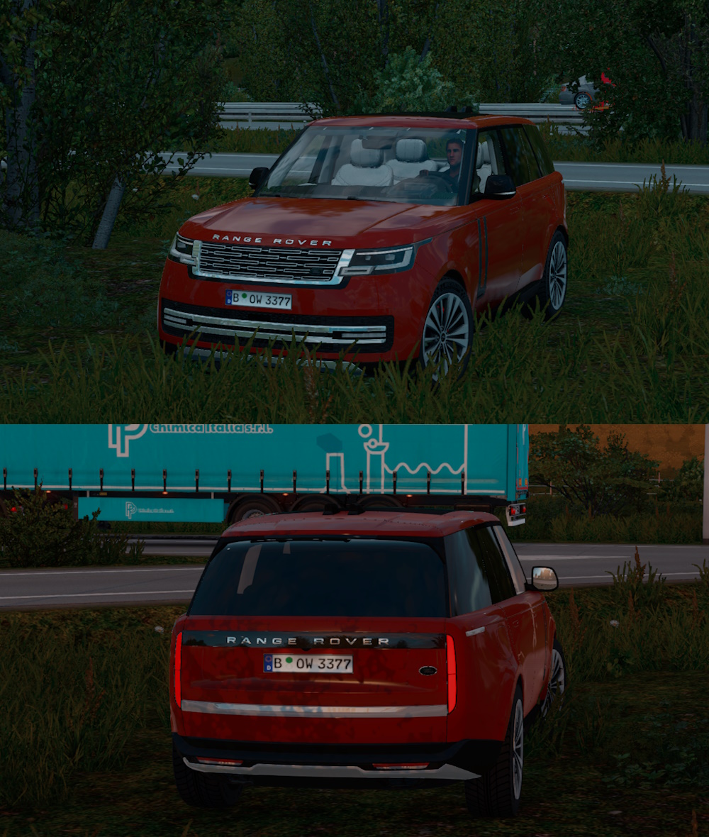 range rover | ETS2 mods
