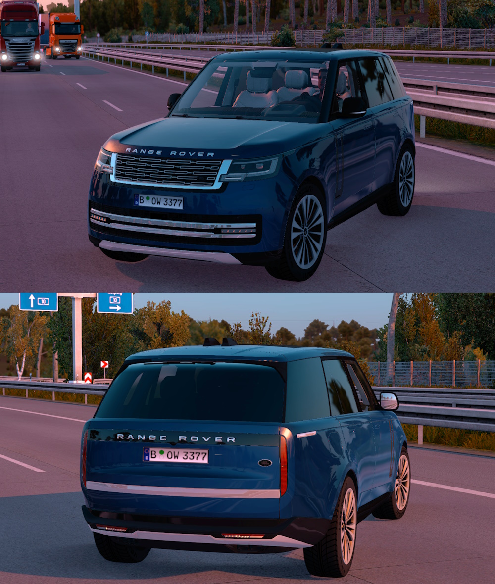 range rover | ETS2 mods