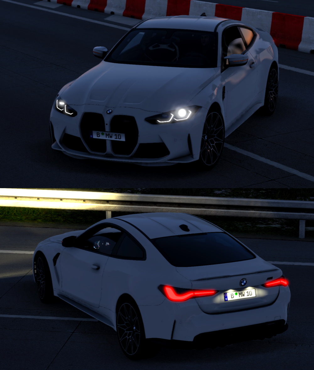 BMW M4 G82 Competition 2022 1.5 1.53x | ETS 2 mods