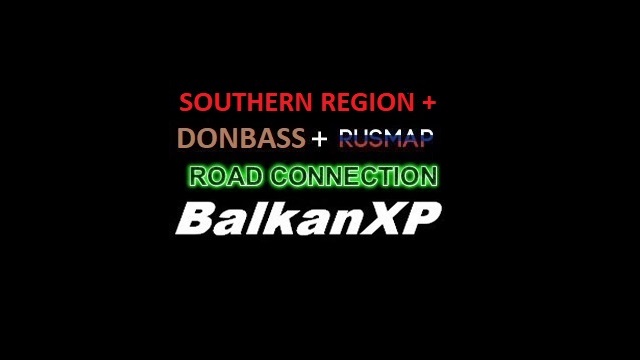 BXP Southern Region & Donbass Map & RusMap Road Connection 152.0 | ETS ...