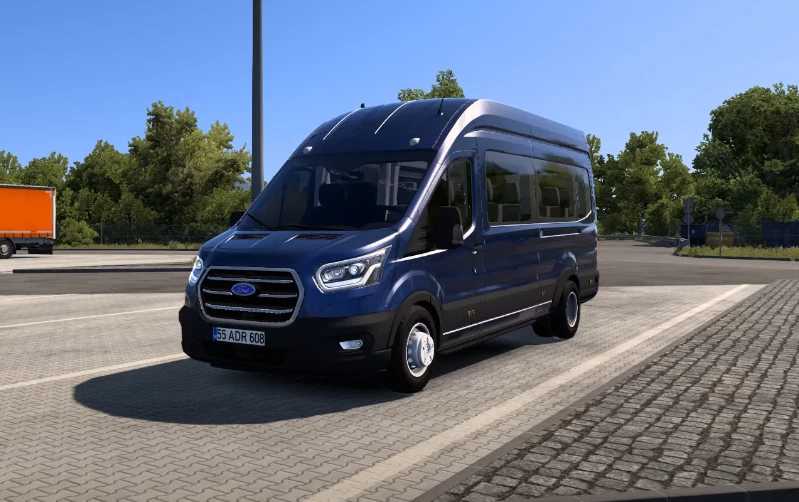 Ford Transit 2021 v1.0 [1.53] | ETS 2 mods