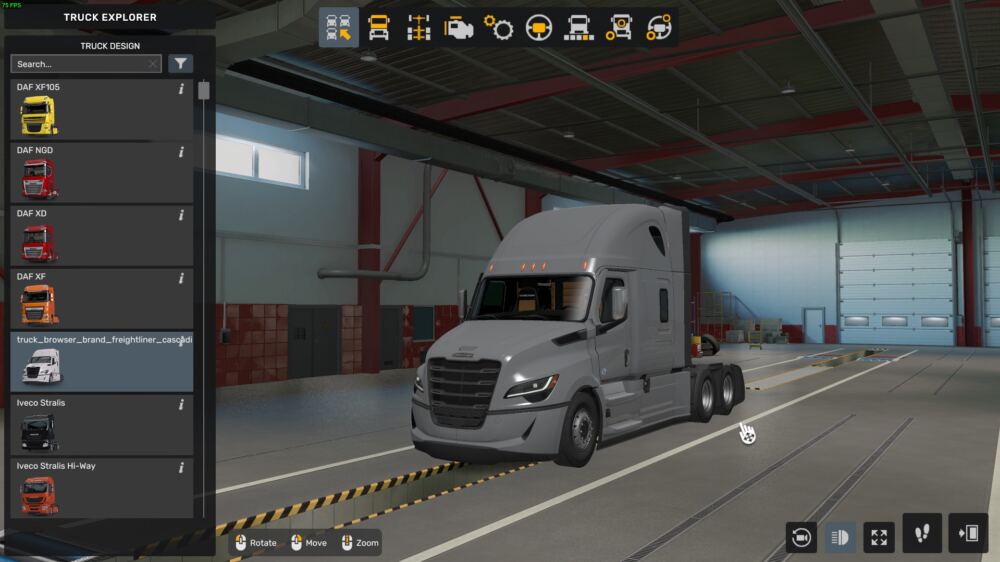 Freightliner Cascadia 2025 for 1.52 | ETS 2 mods