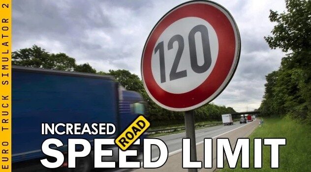 Increased Road Speed Limits v1.53 | ETS2 mods