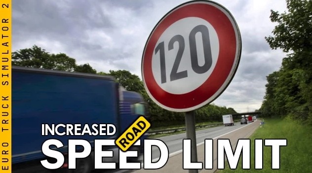Increased Road Speed Limits v1.53 | ETS 2 mods