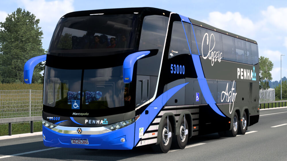 Marcopolo Paradiso G7 1800 DD Scania v2.0 [1.52] | ETS 2 mods