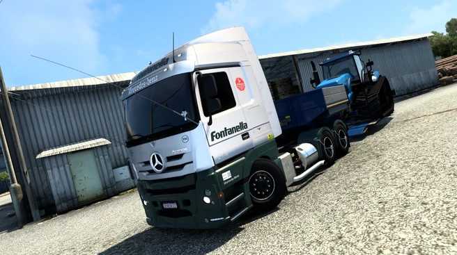Mercedes Benz Actros 2546 v1.0 [1.53] | ETS2 mods