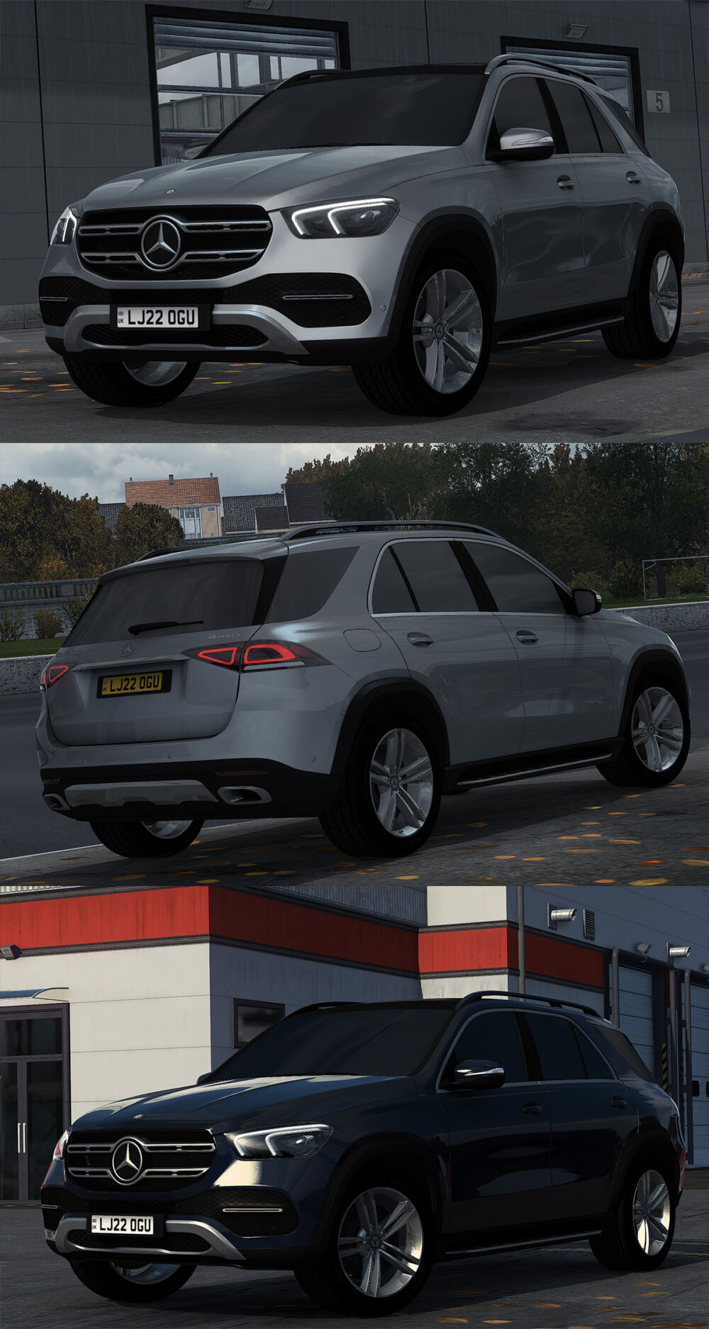 mercedes gle | ETS2 mods