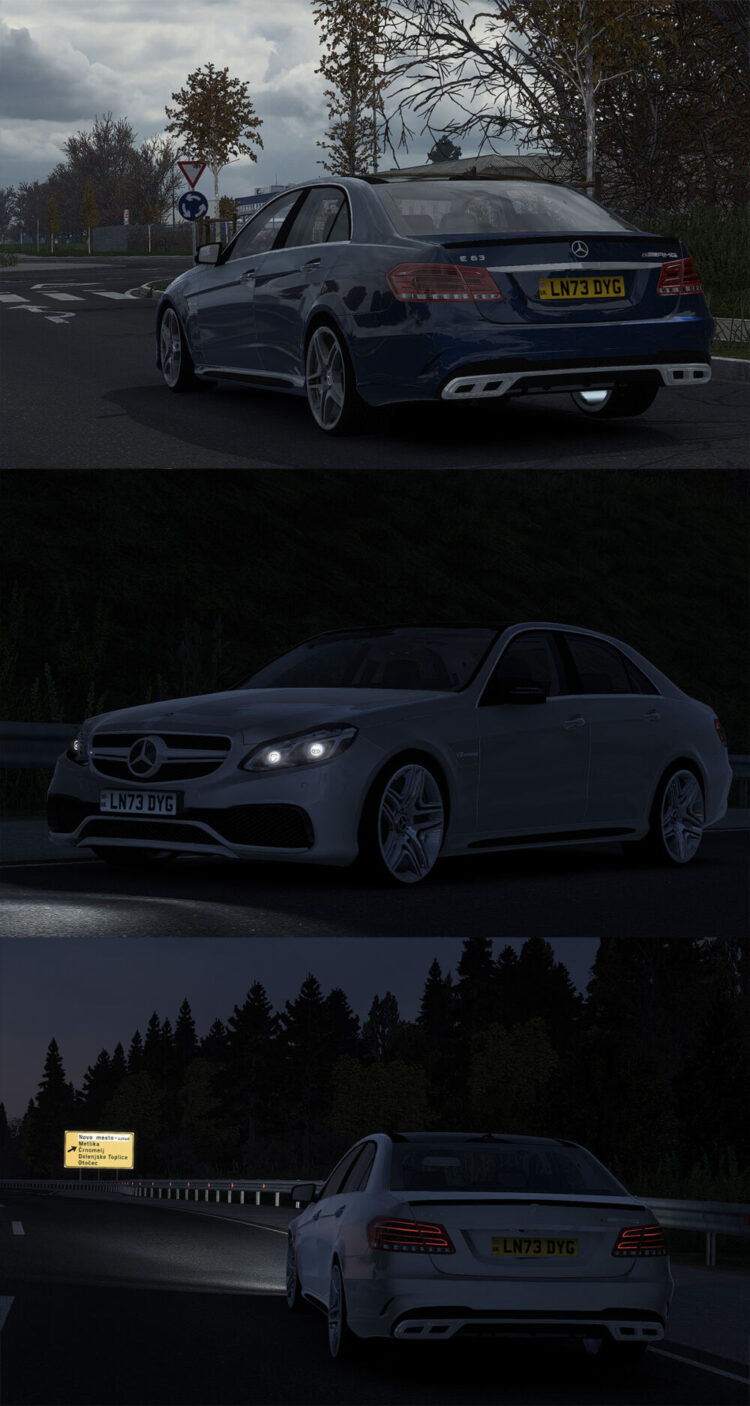 Mercedes-Benz W212 2016 E63 AMG S V4.9 1.53 | ETS 2 mods