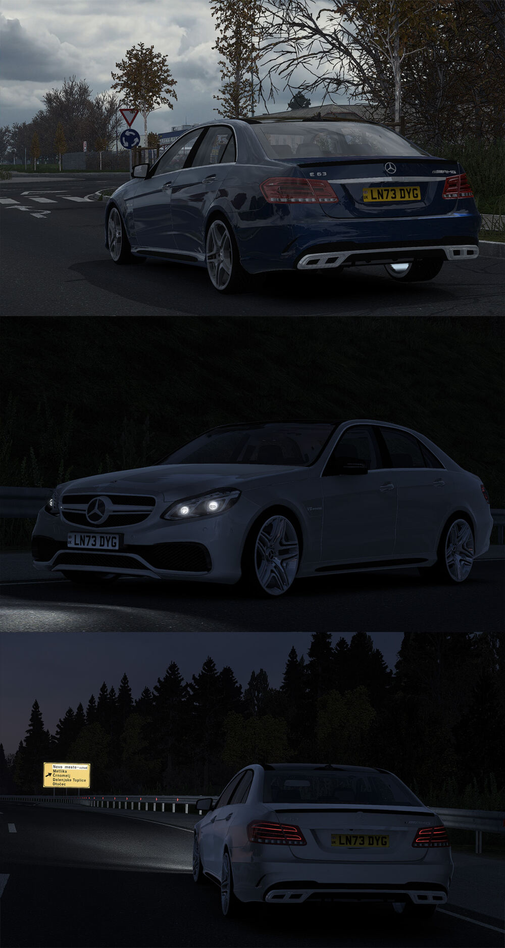 Mercedes-Benz W212 2016 E63 AMG S V4.9 1.53 | ETS 2 mods