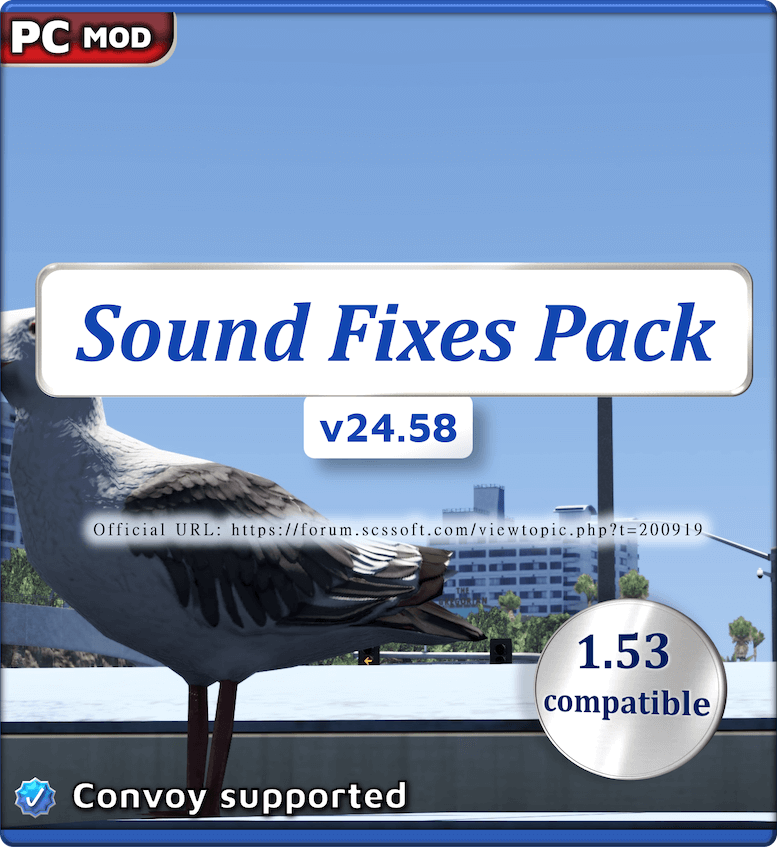 Sound Fixes Pack v24.58 | ETS 2 mods
