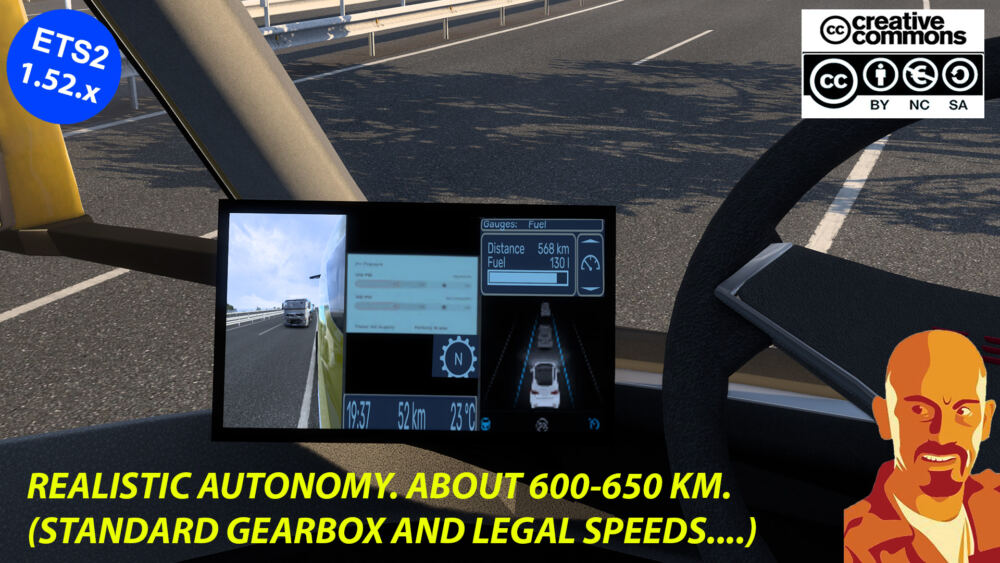 TESLA SEMI TRUCK 2019 IMPROVED DEF (AUTONOMY & RECHARGE) | ETS2 mods