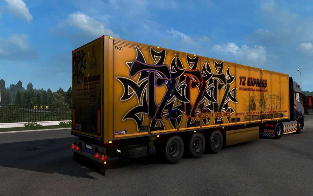 container trailer | ETS2 mods