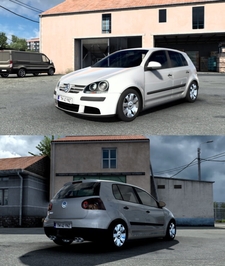 Volkswagen Golf Mk5 2008 2.4 1.52-1.53 | ETS 2 mods