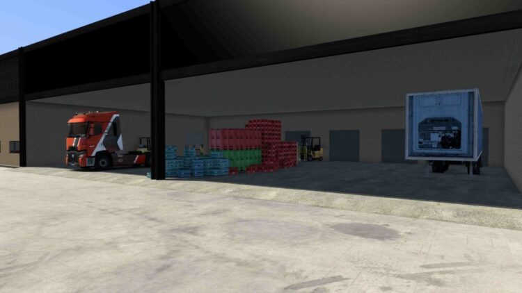 open depot model & prefab version | ETS 2 mods