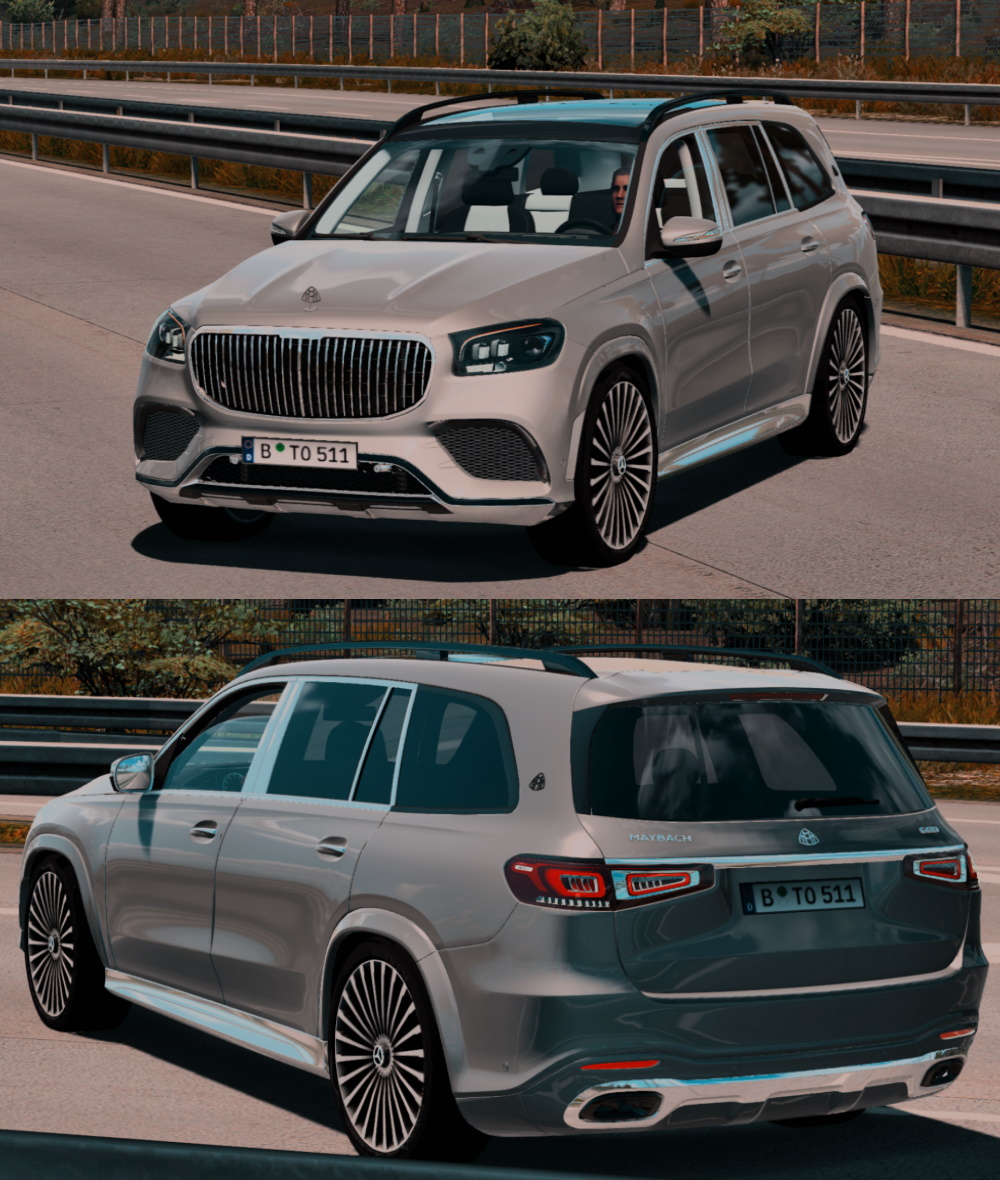 2023 Mercedes-Benz GLS Maybach 1.4 1.52-1.53 | ETS 2 mods