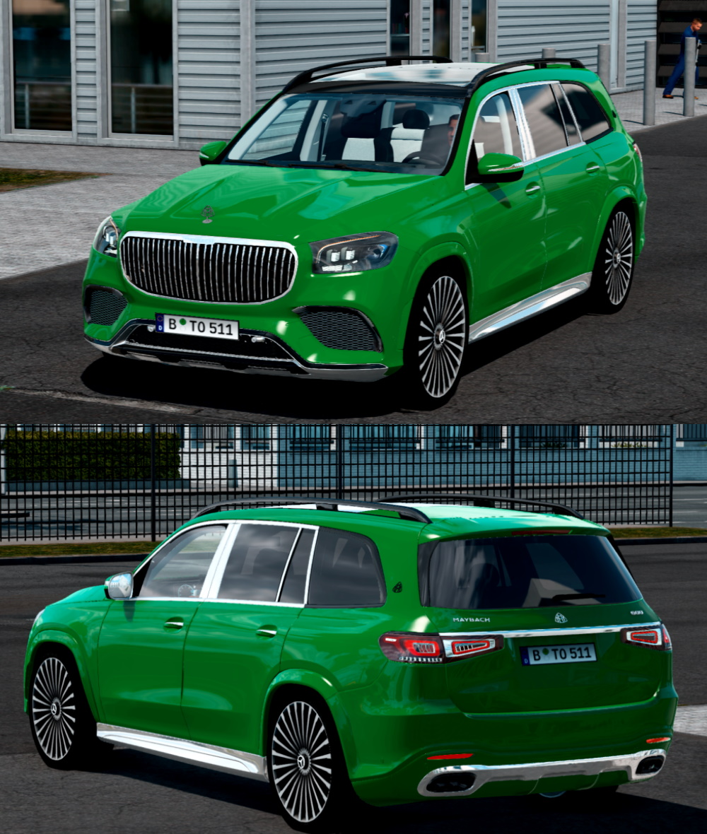 2023 Mercedes-Benz GLS Maybach 1.4 1.52-1.53 | ETS 2 mods