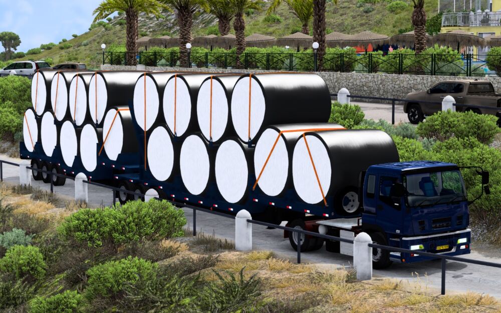 Bitrem Algodoeiro Long Trailer Mod – ETS2 1.53 | ETS2 mods