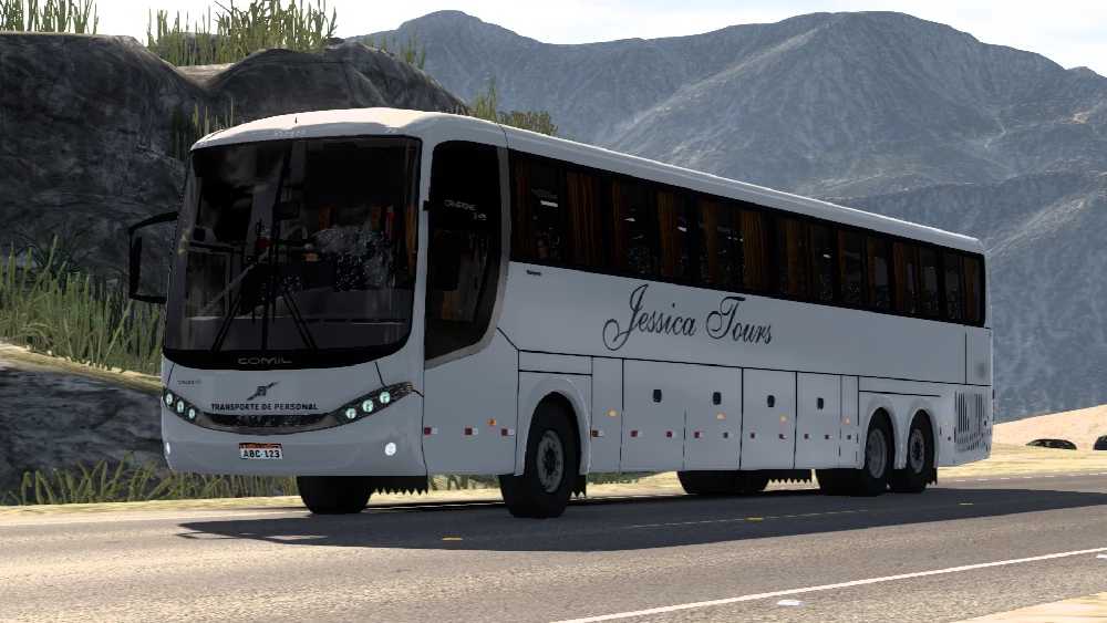 Comil Campione Volvo 3.45 6×2 15 Metros v1.0 | ETS2 mods