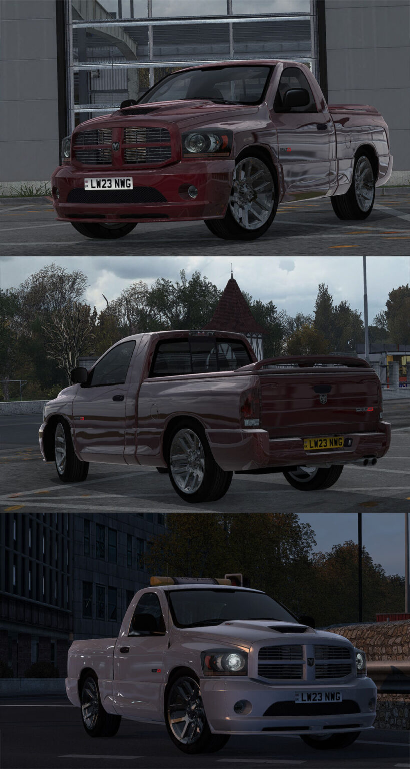 Dodge Ram SRT-10 2006 V3.8 1.53 | ETS 2 mods