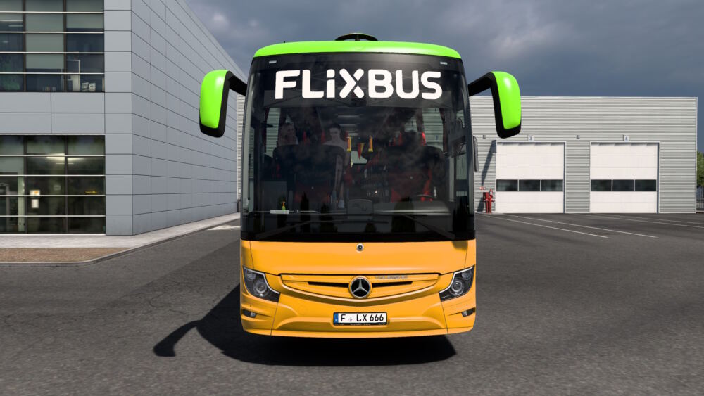 FLIXBUS-Skin for MB – New Tourismo 16 RHD | ETS 2 mods
