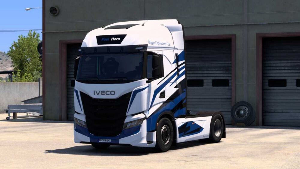 Iveco S Way Fuel Hero Skin v1.0 | ETS 2 mods