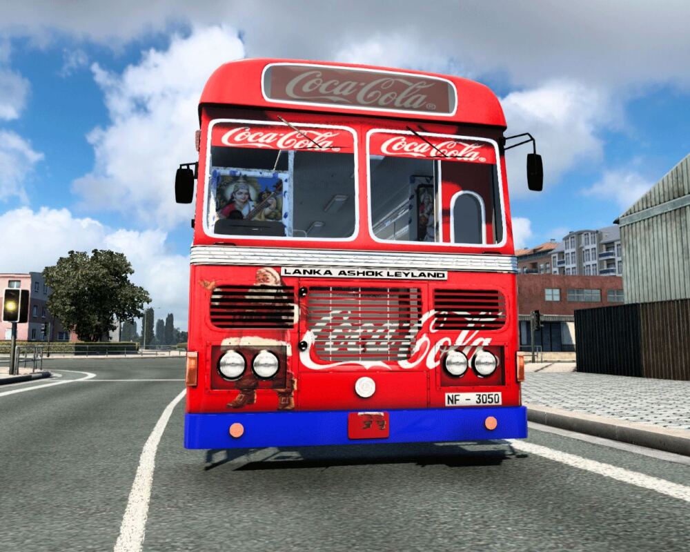 Magic Santa Bus | ETS 2 mods