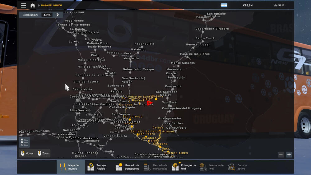 Mapa Ceibo v2.7 [1.53] | ETS 2 mods
