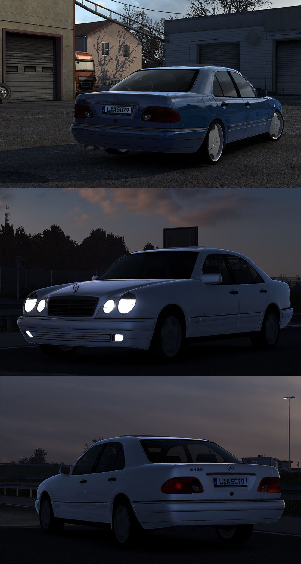 mercedes e-class | ETS 2 mods